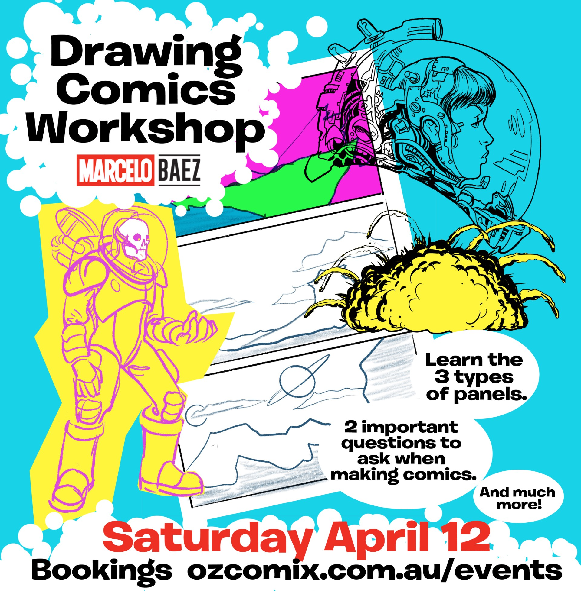 Comic Workshop - 13yr+ | Oz ComiX