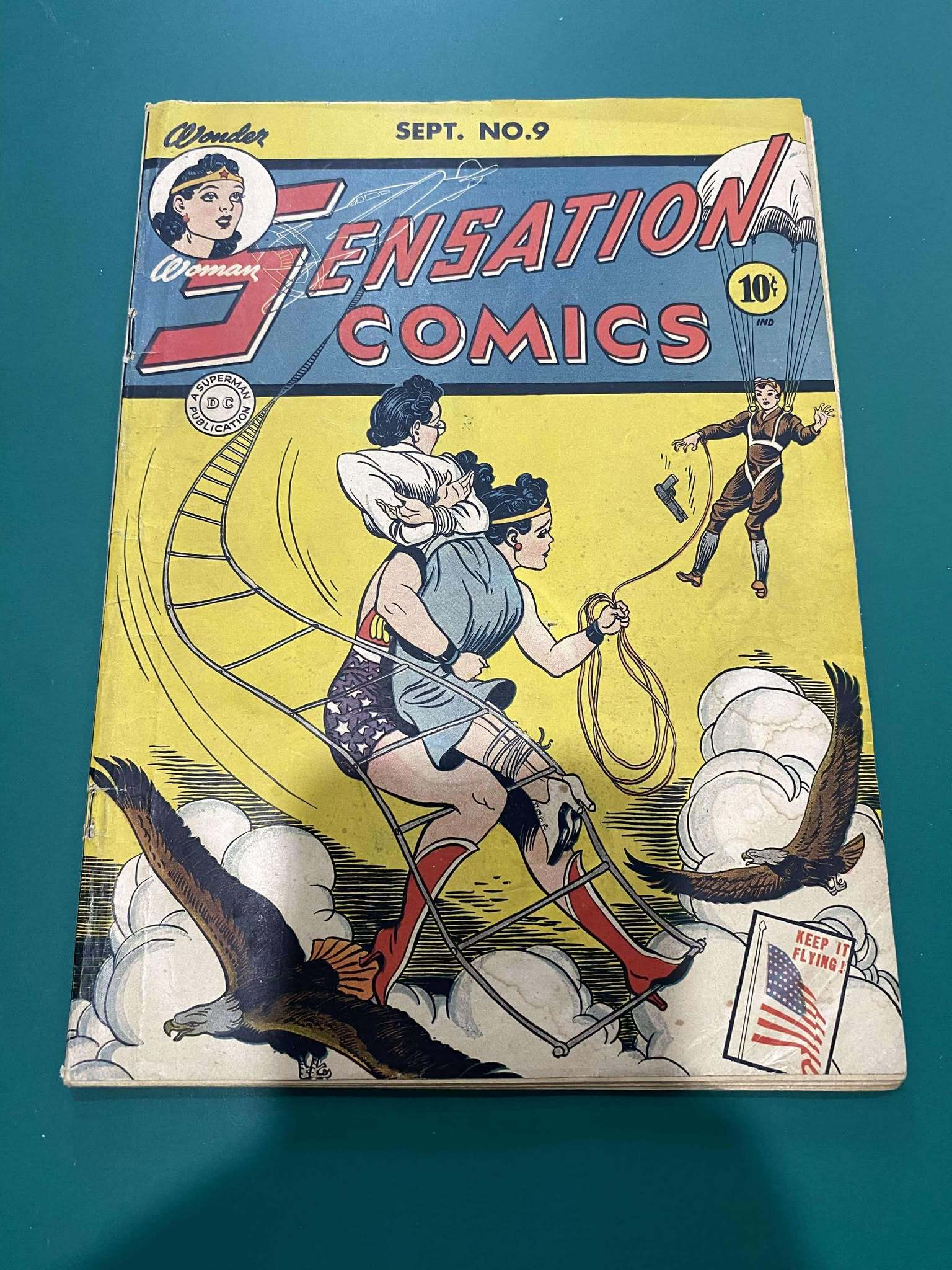 Sensation Comics #9 | Oz ComiX